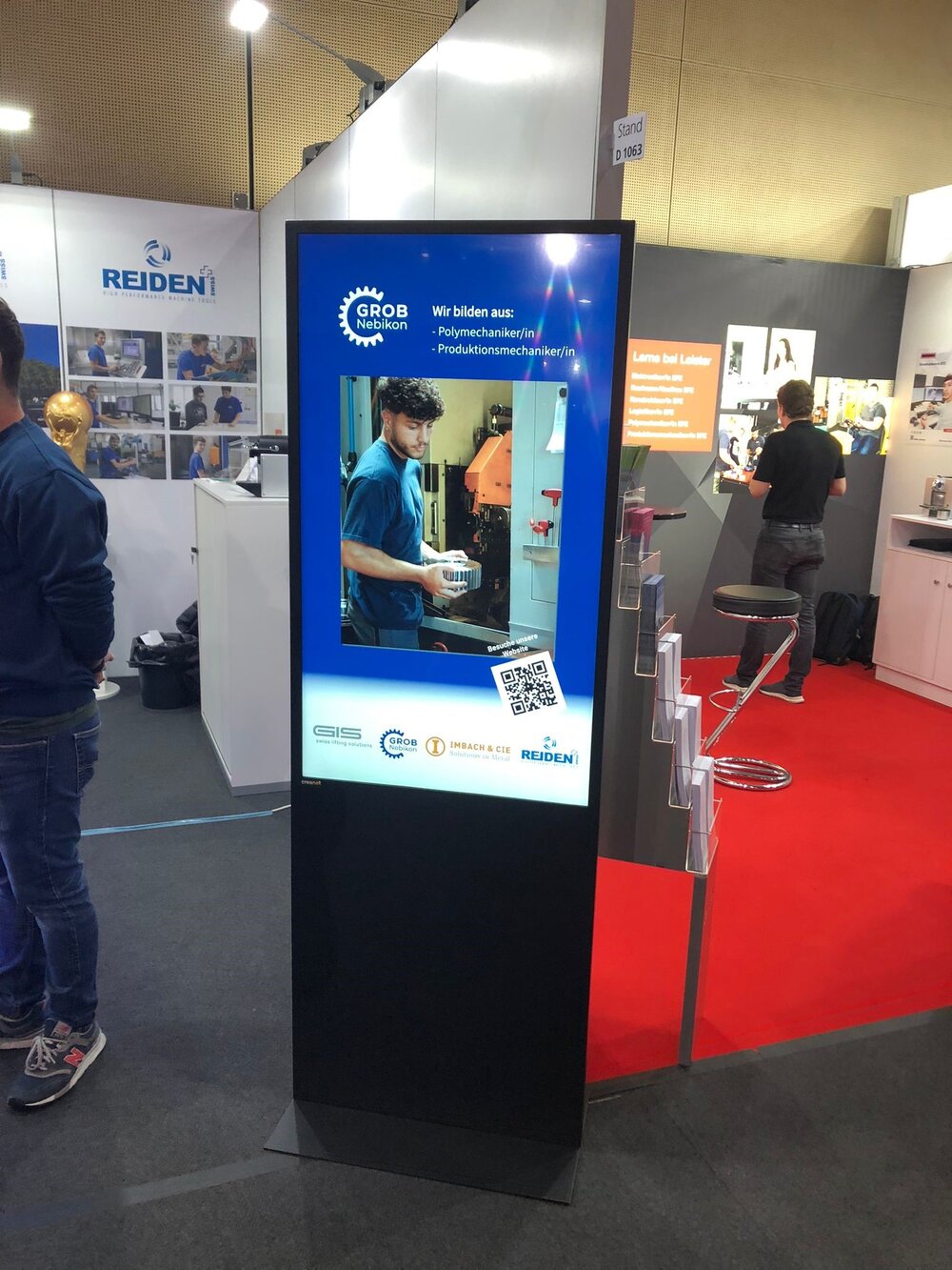 Creanet : ZEBI Grob AG - Digitale Stele